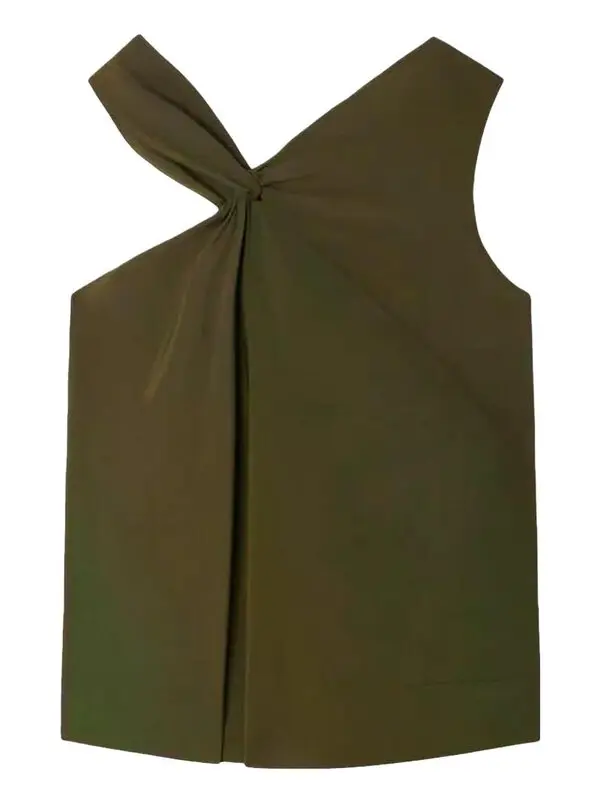 Soeur Enora Asymmetrical Top - Green