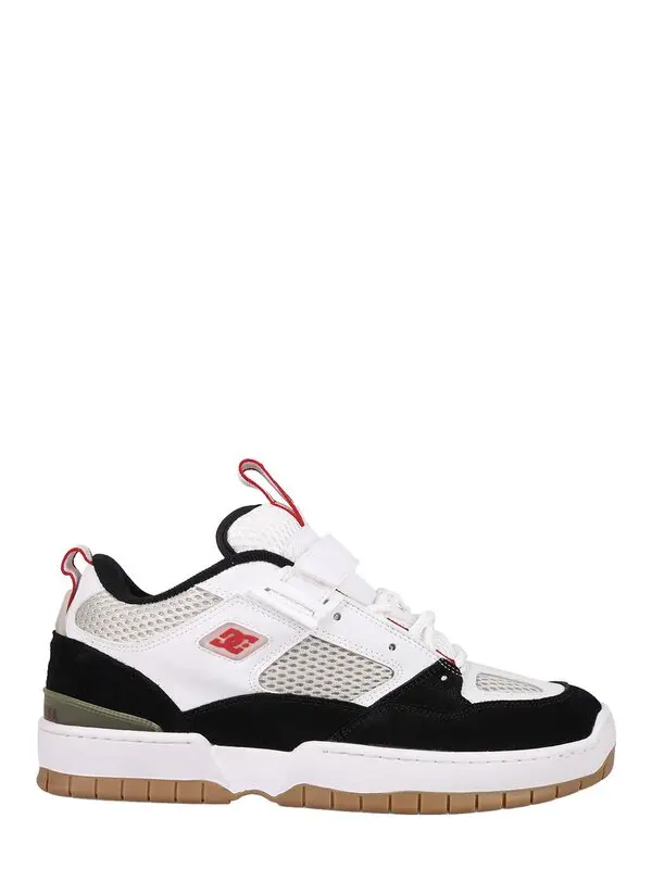 DC SHOES Js-1 Shanahan Pro Skate Shoes - Black/white/red