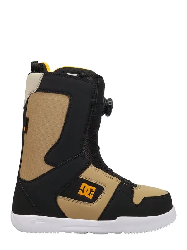 DC SHOES Phase Boa Snowboard Boots - Black/tan/orange