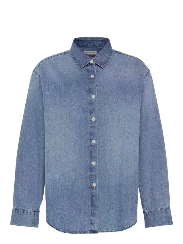 Calvin Klein Button-down Denim Shirt - Blue