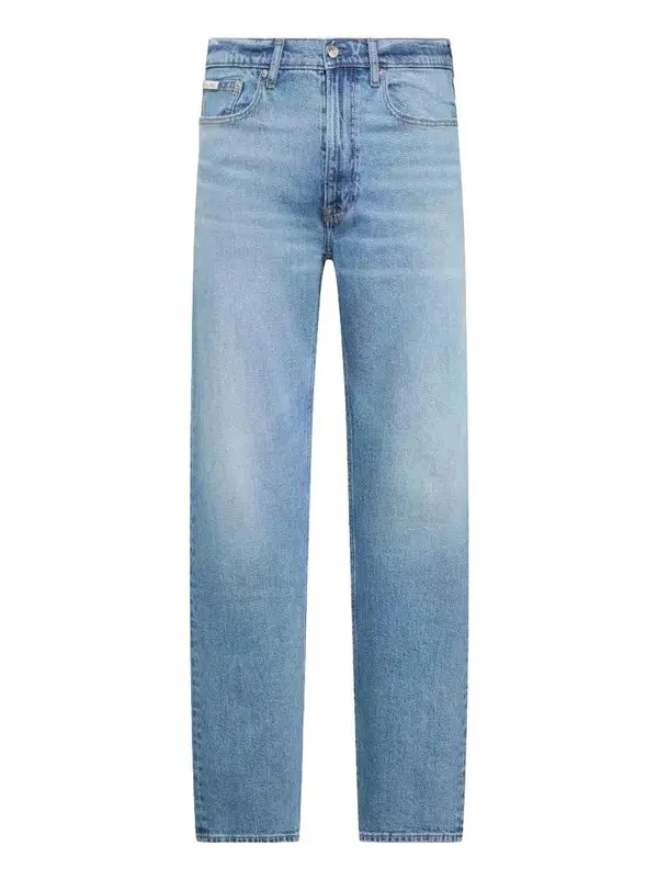 Calvin Klein Faded Effect Jeans - Blue