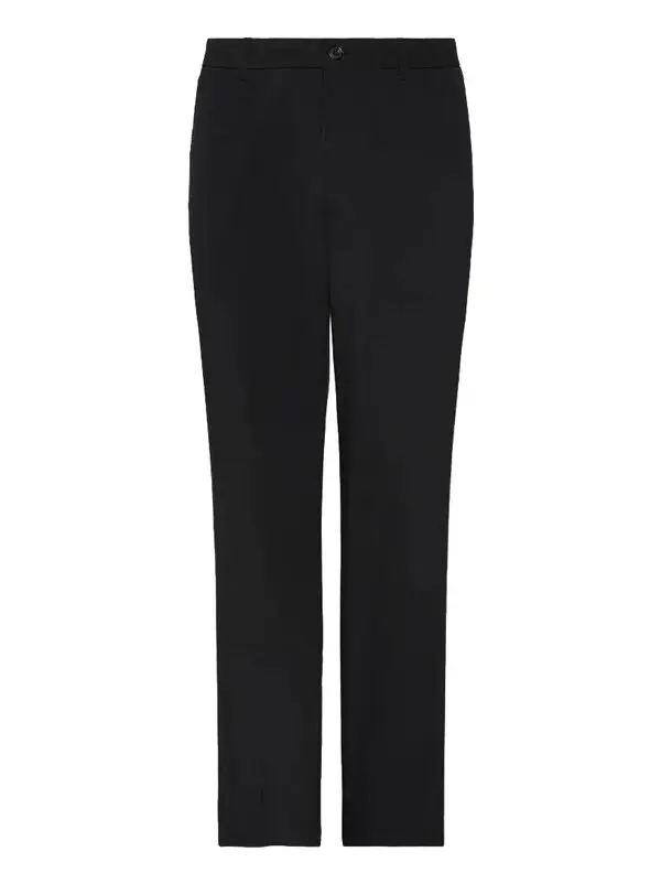 Calvin Klein Textured Finish Trousers - Black
