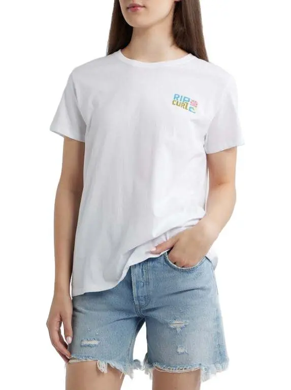 Rip Curl Catalina Island Graphic T-shirt - White