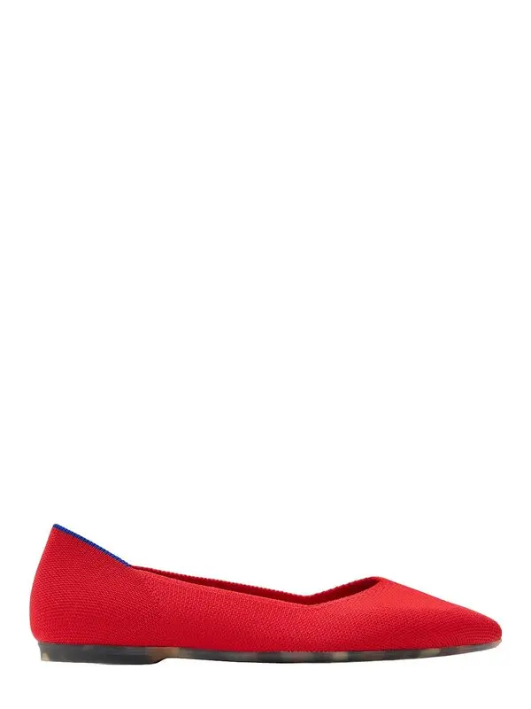 Rothy's The Point Ii Flat - Lollipop Red