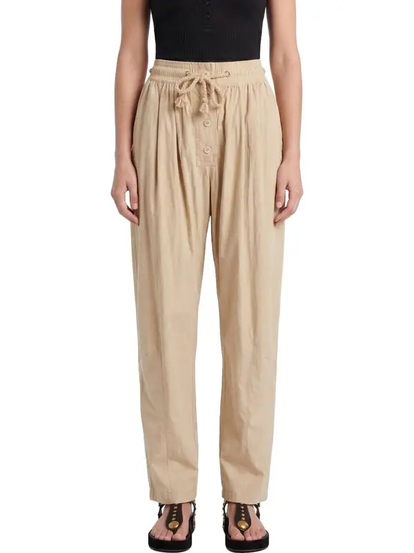 Isabel Marant Étoile Straight Leg Trousers - Brown