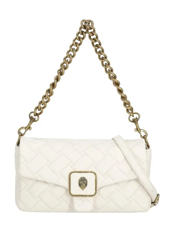 Kurt Geiger Quilted Mini Bag - Ivory