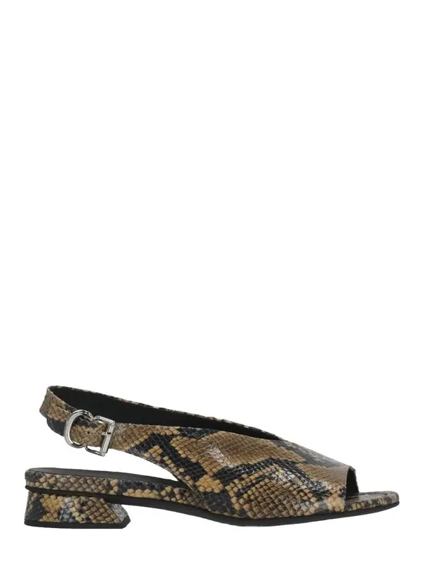 POEVE Heeled Sandals - Sand