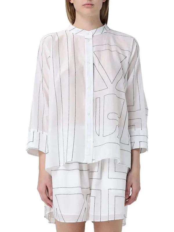 MEIMEIJ Printed Shirt - White