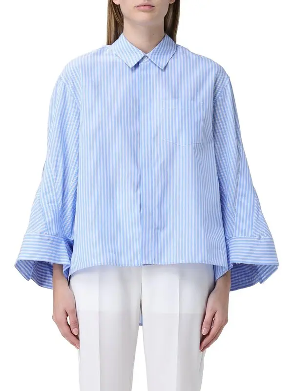 MEIMEIJ Striped Shirt - Gnawed Blue