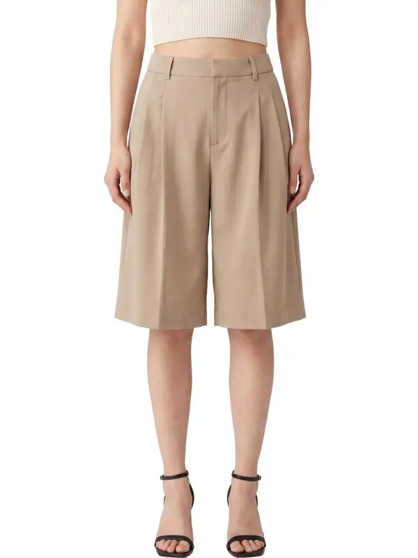Ami Tailored Shorts - Beige