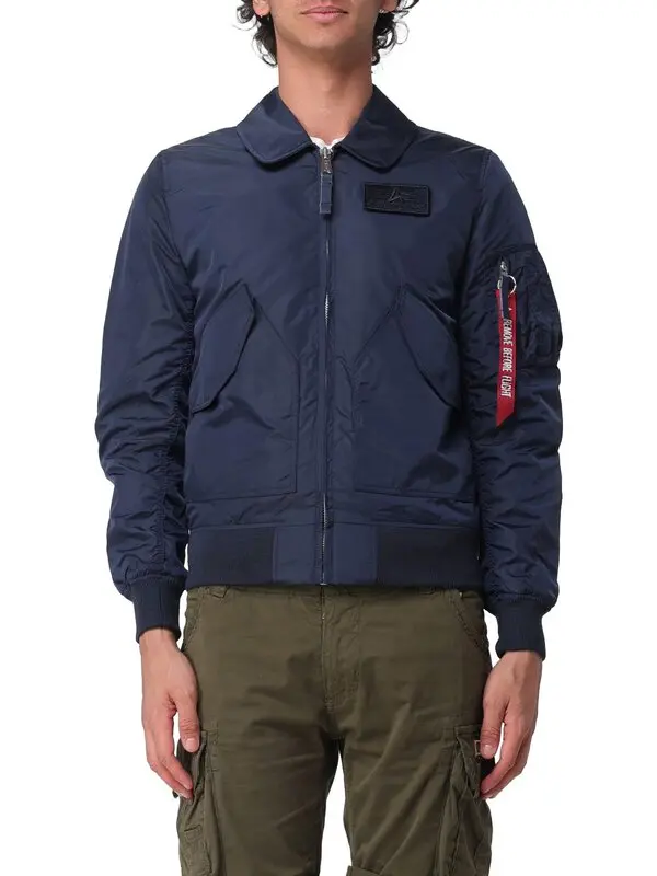 Alpha Industries Bomber Jacket - Blue
