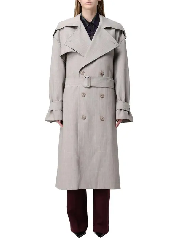 THE FRANKIE SHOP Trench Coat - Beige