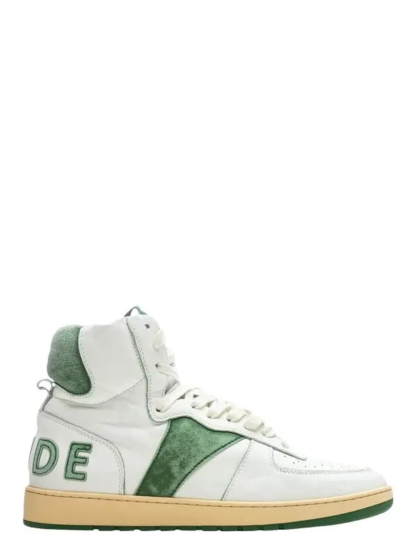 Rhude Rhecess High Top Sneakers - White