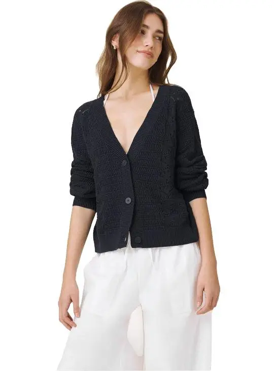 Splendid Bridget Cardigan - Black