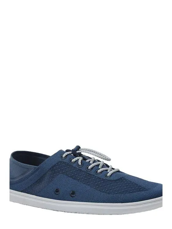 LANDS' END Water-friendly Lace-up Sneakers - China Blue