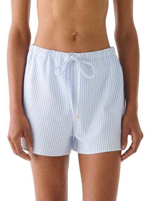 Kate Spade New York Striped Shorts - Diamond Blue