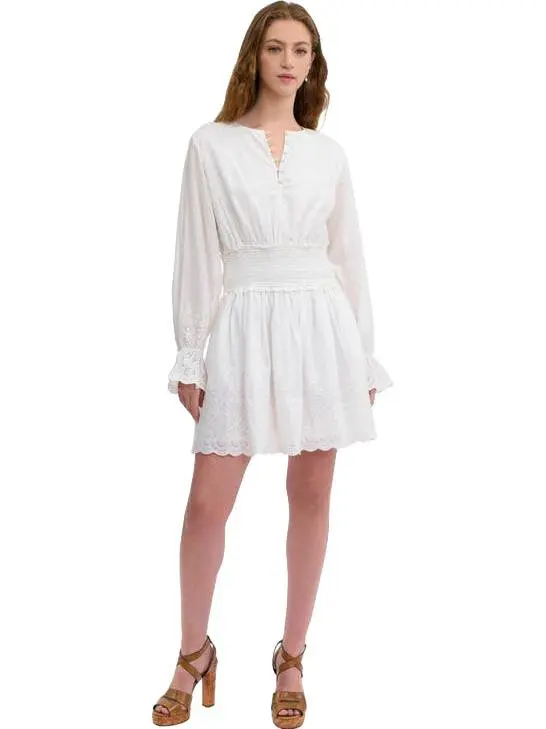 Rebecca Taylor Sabine Mini Dress - Ivory