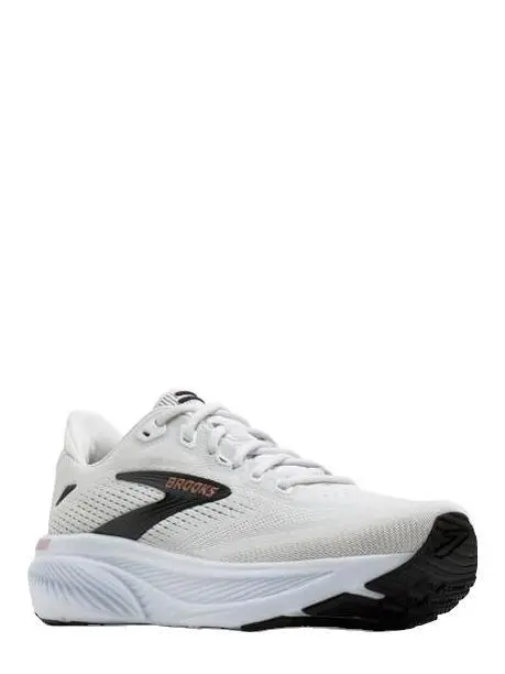 Brooks Ghost 18 Running Shoe - White/black/rose Gold