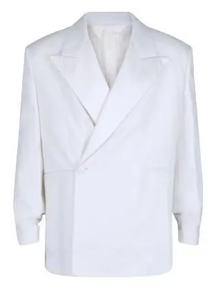 Givenchy Oversized Single-breasted Blazer - White