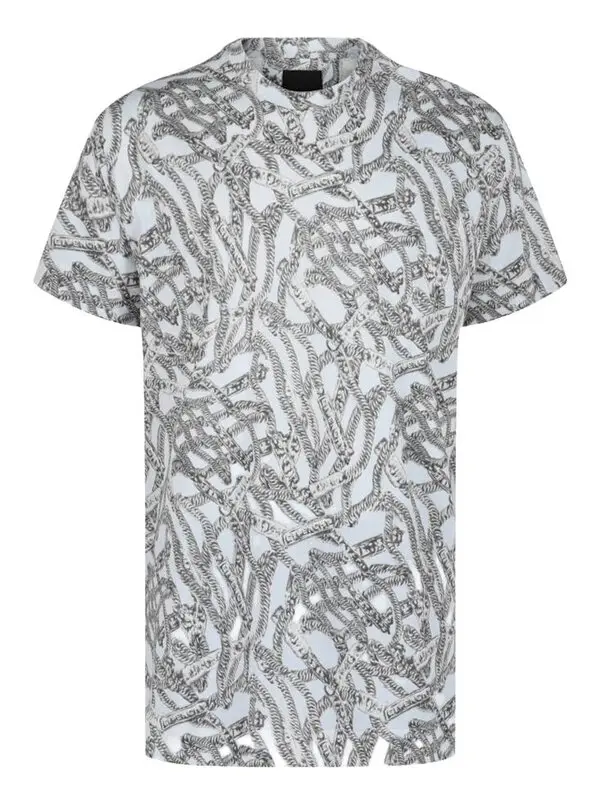 Givenchy Oversized Printed Cotton T-shirt - Black