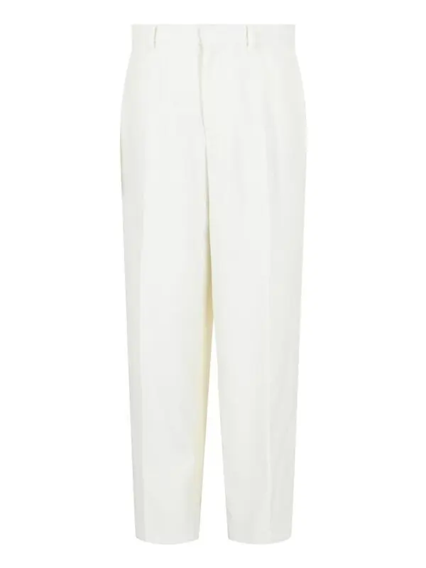Givenchy Extra Wide Leg Pants - White