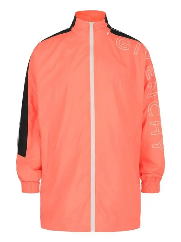 Givenchy Oversized Logo Windbreaker - Coral