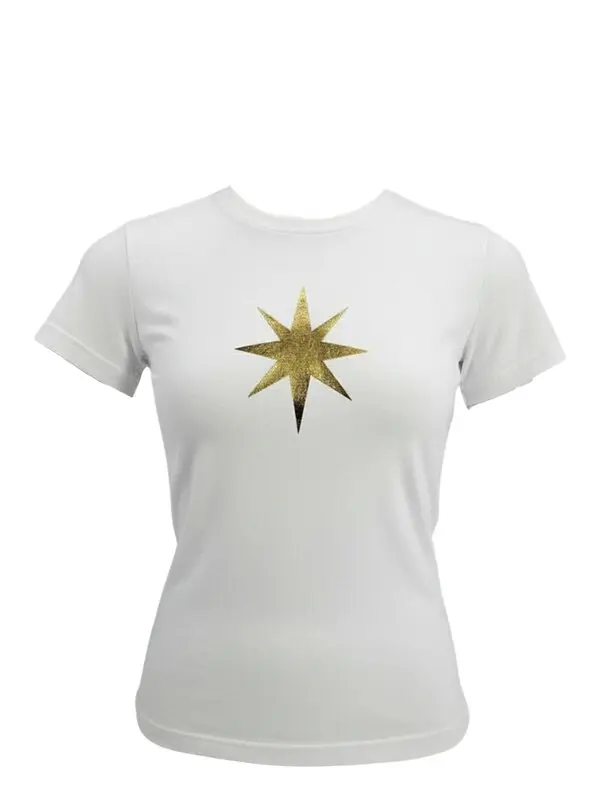MADISON MAISON Eye Of Horus" Graphic Tee - White