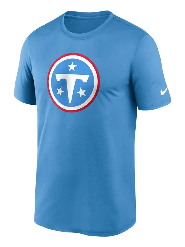 Nike Tennessee Titans Primetime Legend Logo Dri-fit Nfl T-shirt - Blue