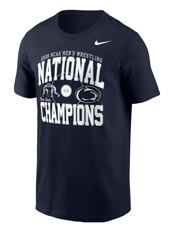 Nike Penn State Nittany Lions Wrestling T-shirt - Blue