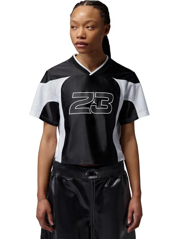 JORDAN Flight Mesh Jersey - Black