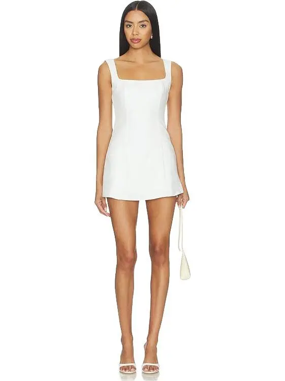 MORE TO COME Oriana Mini Dress - White