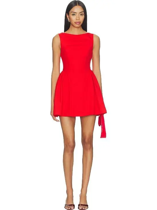 ALL THE WAYS Julie Mini Dress - Cherry