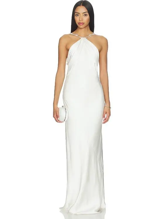 LOVERS AND FRIENDS Ava Gown - White