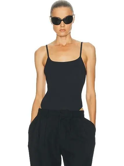 GRLFRND Open-back Bodysuit - Black