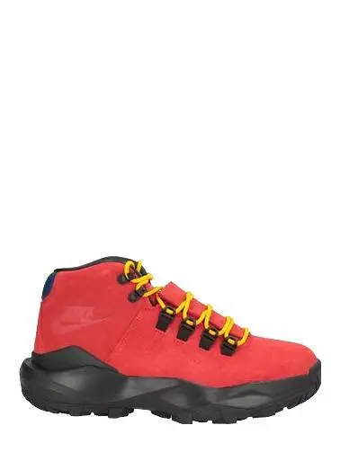 Nike Leather Ankle Boots - Red