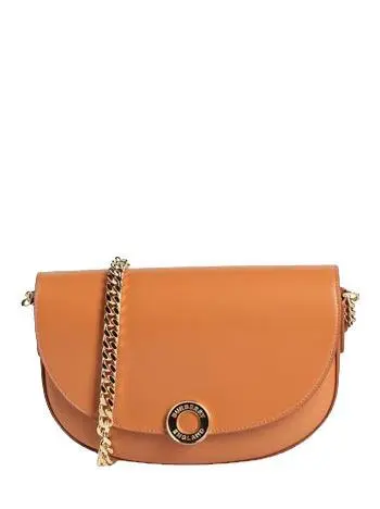 Burberry Calfskin Cross-body Bag - Beige