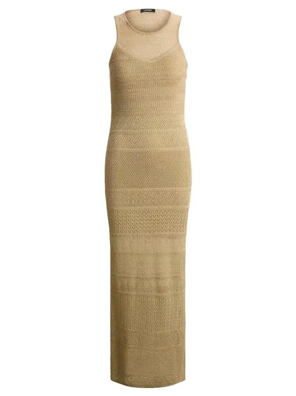 Ralph Lauren Knitted Maxi Dress - Neutrals