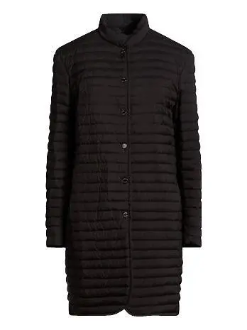 MOORER Quilted Down Coat - Black