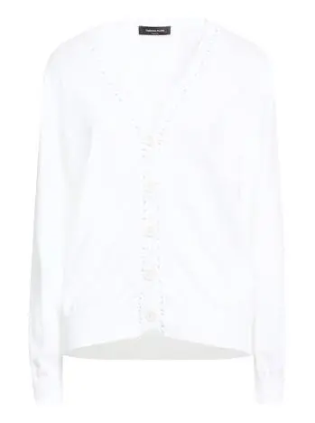 Fabiana Filippi Cardigan With Sequins - White