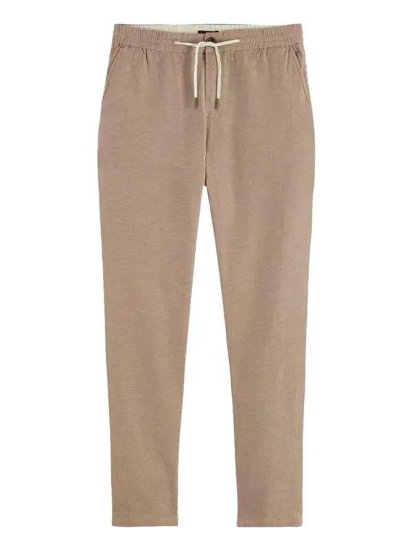 Scotch & Soda Warren Drawstring Waist Trousers - Neutrals