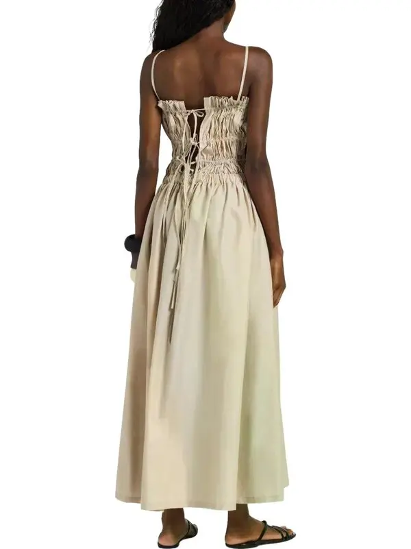 Liviana Conti Shannon Midi Dress - Neutrals