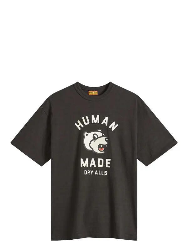 HUMAN MADE Polar Bear Head T-shirt - Black