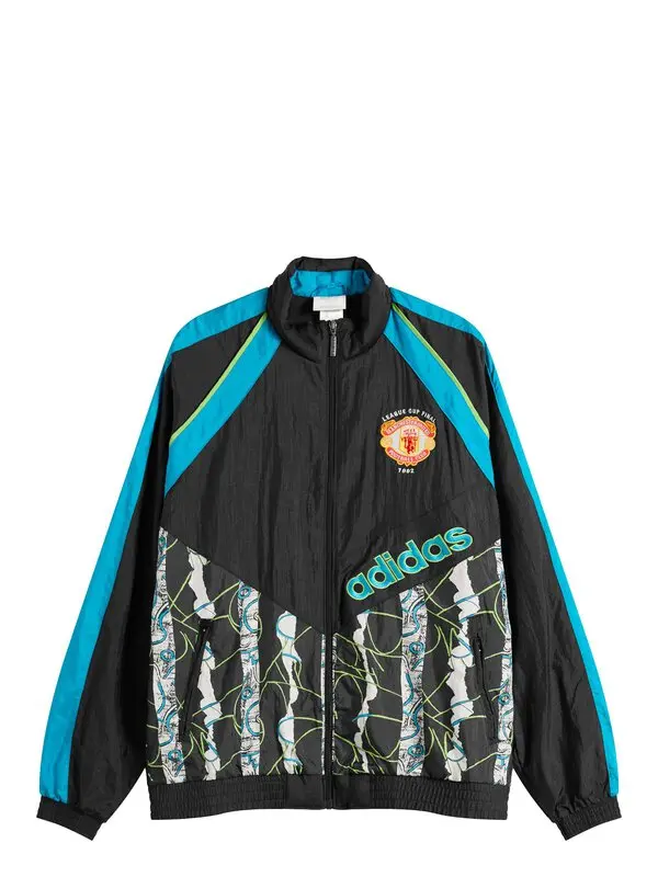 Adidas Manchester United 90s Track Jacket - Black