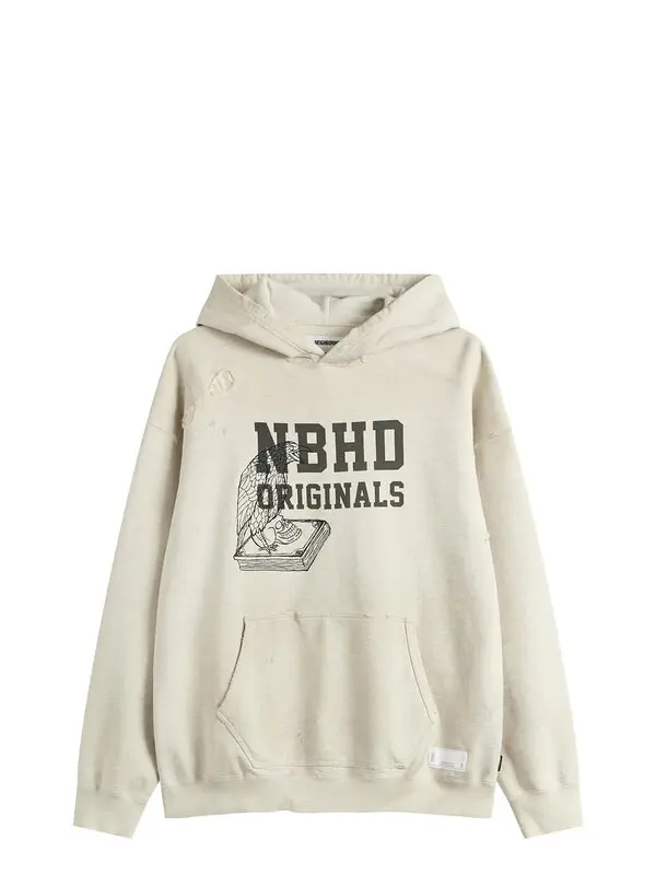 NEIGHBORHOOD Embroidered Savage Hoodie - Oatmeal