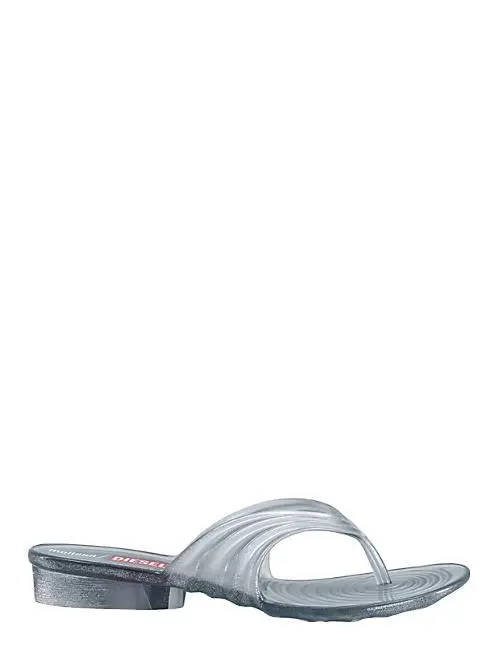 Melissa X Diesel Quantum Jelly Thong Sandals - Transparent