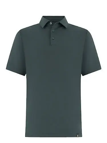 Boggi Milano Regular-fit Stretch Pima Cotton Polo Shirt - Green