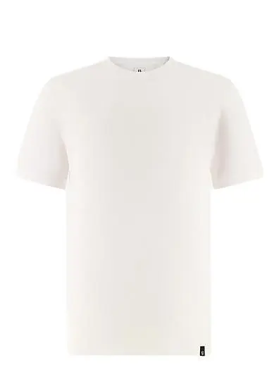 Boggi Milano Crewneck Stretch Pima Cotton T-shirt - White