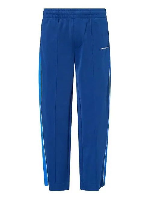 Casablanca Cyber Tricot Cotton-blend Jogging Bottoms - Blue