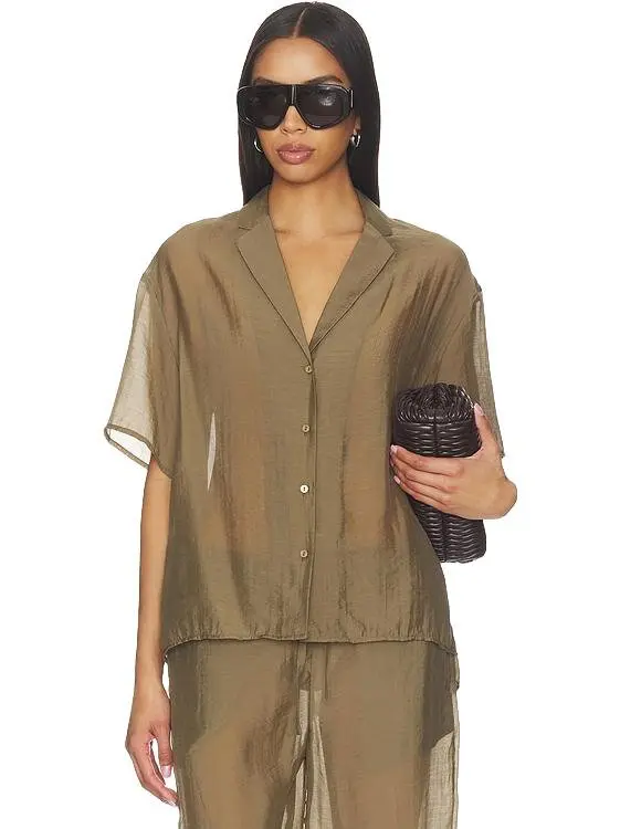EAVES Manon Shirt - Olive