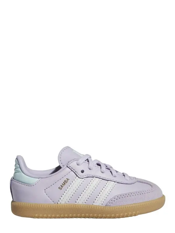 Adidas Samba Og Sneakers - Silver Dawn/crystal White/semi Flash Aqua
